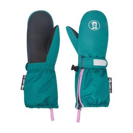 Trollkids Funktions-Fäustlinge "Mitten XT" in Türkis - 25% | Größe 4 | Kinderhandschuhe