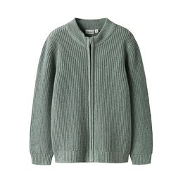 name it Cardigan "Norman" in Grün - 24% | Größe 98 | Kinder-pullover
