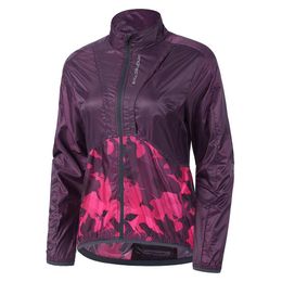 Protective Fahrradjacke "Rise up Flower" in Lila - 69% | Größe 36 | Damen-outdoorjacken