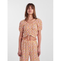 Pieces Bluse in Orange - 66% | Größe M | Damen-blusen