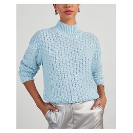 Milan Kiss Pullover in Hellblau - 53% | Größe M | Damen-pullover-cardigans