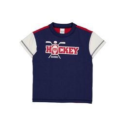 Fred's World by GREEN COTTON Fred ́s World by GREEN COTTON Shirt "Hockey" in Dunkelblau/ Rot - 64% | Größe 104 | Kinder-oberteile