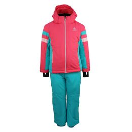 Peak Mountain 2tlg. Ski-/ Snowboardoutfit in Pink/ Türkis - 64% | Größe 116 | Kinder-outdoor-jacken