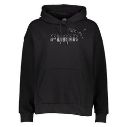 Puma Hoodie "Essentials+" in Schwarz - 41% | Größe M | Damen-sweatshirts-jacken