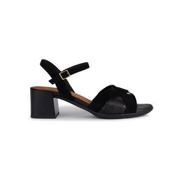 Geox Sandaletten "New Narykarmen" in Schwarz - 55% | Größe 39 | Damen-sandalen