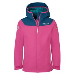 Trollkids Regenjacke "Bergen" in Beere - 46% | Größe 176 | Kinder-outdoor-jacken
