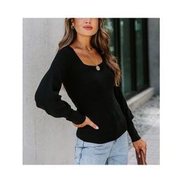 Milan Kiss Pullover in Schwarz - 53% | Größe M | Damen-pullover-cardigans