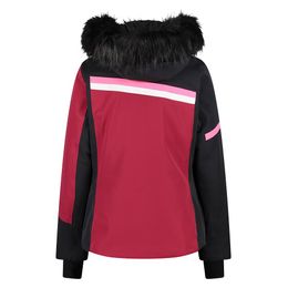 CMP Ski-/ Snowboardjacke in Rot/ Schwarz - 68% | Gr&ouml;&szlig;e 38 | Damen-outdoorjacken