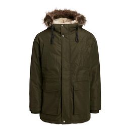 Jack & Jones Jack & Jones Parka "David" in Khaki - 62% | Größe L | Herrenjacken