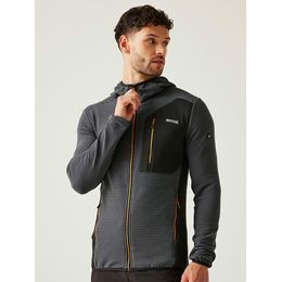 Regatta Fleecejacke "Lakewright" in Anthrazit - 60% | Größe L | Herren-pullover-sport