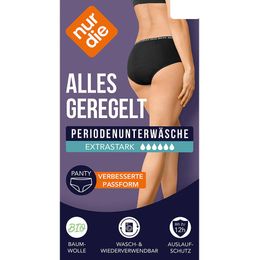 Nur Die Periodenpanty in Schwarz - 50% | Gr&ouml;&szlig;e M | Damen-unterteile