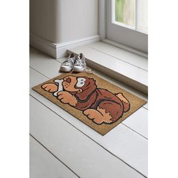 Conceptum Hypnose Fußmatte ''Perro'' in Hellbraun - 43% | Größe 40x60 cm | Teppiche-fussmatten