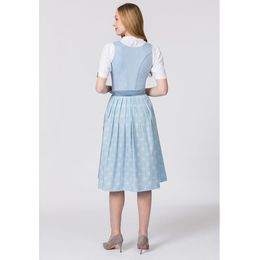 Stockerpoint Dirndl ''Chantal'' in Hellblau - 56% | Gr&ouml;&szlig;e 44 | Damen-dirndl