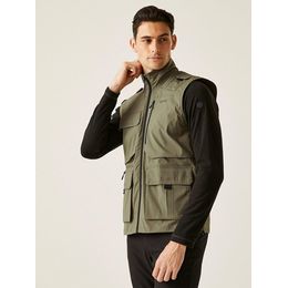 Regatta Funktionsweste "Travel Packaway" in Khaki - 82% | Größe M | Herren-outdoorjacken