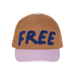 Lässig Lässig Cap "Little Gang Free" in Hellbraun/ Lila - 39% | Größe 52 | Baby-caps-huete