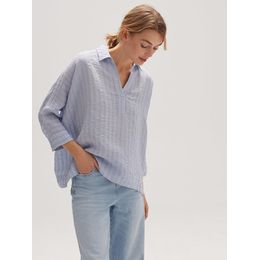 Opus Bluse "Foma" in Hellblau - 55% | Gr&ouml;&szlig;e L | Damen-blusen