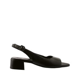 Högl Högl Leder-Sandaletten "Elsa" in Schwarz - 63% | Größe 41 | Damen-sandalen