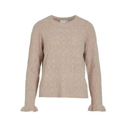 Vila Pullover in Beige - 57% | Größe M | Damen-pullover-cardigans