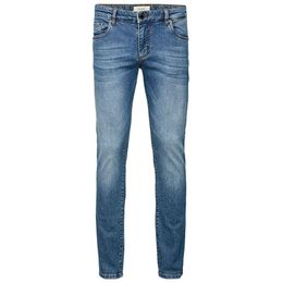 Profuomo Jeans - Slim Fit - in Blau - 55% | Größe W30 | Herren-plussize