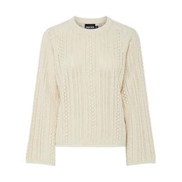 Pieces Pullover in Creme - 47% | Größe L | Damen-pullover-cardigans