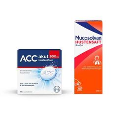 HEXAL® ACC akut 600 40 St + Mucosolvan Saft 100ml (30 mg/5 ml)