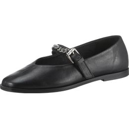 Heine Damen Ballerina schwarz Größe 38