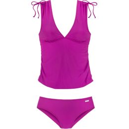 Lascana Damen Tankini fuchsia Größe 36C/D