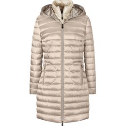 Heine Damen Steppjacke mit herausnehmbarem Einsatz sesam-elfenbein Gr&ouml;&szlig;e 44