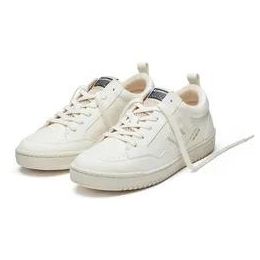 Sneaker FLAMINGOS LIFE "ROLAND V.10", Damen, Gr. 42, wei&szlig; (triple panna), Synthetik, Textil, Schuhe Sneaker, veganer Sneaker, Obermaterial aus 70% Maisresten