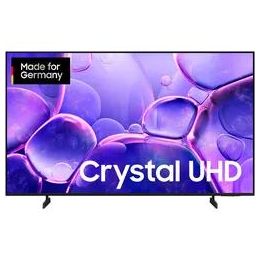 Samsung LED-Fernseher "GU55U8079FU LED-Fernseher", Energieeffizienz: G (A-G), schwarz, 55 ′′, Fernseher, Crystal UHD, Q-Symphony, Dolby Surround Sound, Triple Tuner, Smart-Hub