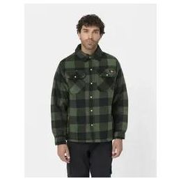 Funktionshemd Dickies "Dickies Workwear Hemden PORTLAND SHIRT", Herren, Gr. 3XL, Normalgrößen, grün, Obermaterial: 100% Polyester; Futter: 100% Polyester; Füllung: 100% Polyester, Hemden