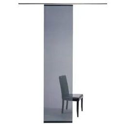 Schiebegardine HOMING "Manhattan", blau (kobalt), B:60cm H:245cm, Polyester, Gardinen, modern, Wohnzimmer, Schlafzimmer