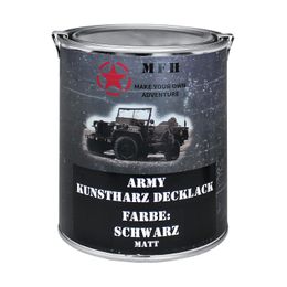MFH Army Farbdose 1 Liter matt RAL 9021
