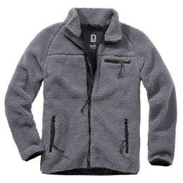 Brandit Teddyfleece Jacke anthrazit, Gr&ouml;&szlig;e M