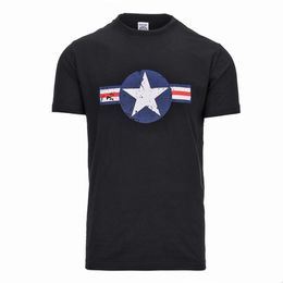 Fostex T-Shirt USAF WWII schwarz, Gr&ouml;&szlig;e L
