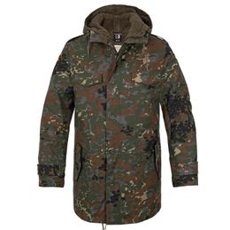 bw-online-shop Bundeswehr Parka mit Futter flecktarn, Größe 46