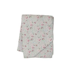 Krasilnikoff Quilt mit Paisley Muster aus Pink-Grey in grau | Gr.: onesize