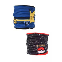 Pokémon Pokémon Schlauchschal Kinder Doppelpack mit Motiv und Fleecefutter in Mehrfarbig | Gr.: onesize