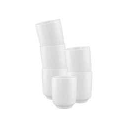 Seltmann Weiden 6er Set Kaffeebecher ohne Henkel Sento Home 400 ml in wei&szlig; | Gr.: onesize