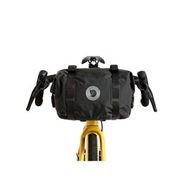 Fjällräven FJÄLLRÄVEN Hoja Handlebar Rolltop - Lenkertasche 23 cm (schwarz) in schwarz | Gr.: onesize