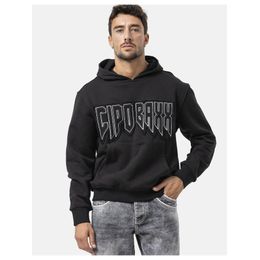 Cipo & Baxx Cipo & Baxx Sweatshirt CL601 in BLACK | Gr.: XXL