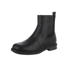 Ital-Design Stiefelette in Schwarz | Gr.: 39