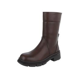 Ital-Design High Heel in Braun | Gr.: 36
