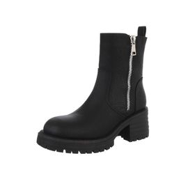 Ital-Design High Heel in Schwarz | Gr.: 41