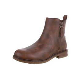 Ital-Design Stiefelette in Braun | Gr.: 40