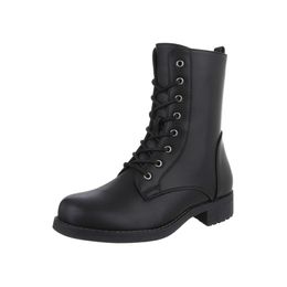 Ital-Design Stiefelette in Schwarz | Gr.: 41