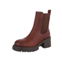 Ital-Design High Heel in Camel | Gr.: 36
