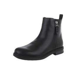 Ital-Design Stiefelette in Schwarz | Gr.: 40