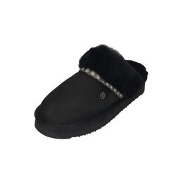 Rohde Hausschuhe GENOVA 7080 in schwarz | Gr.: 40