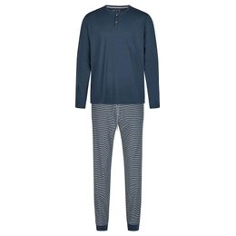 Phil & Co. Berlin Pyjama Henley in Dunkelblau | Gr.: M